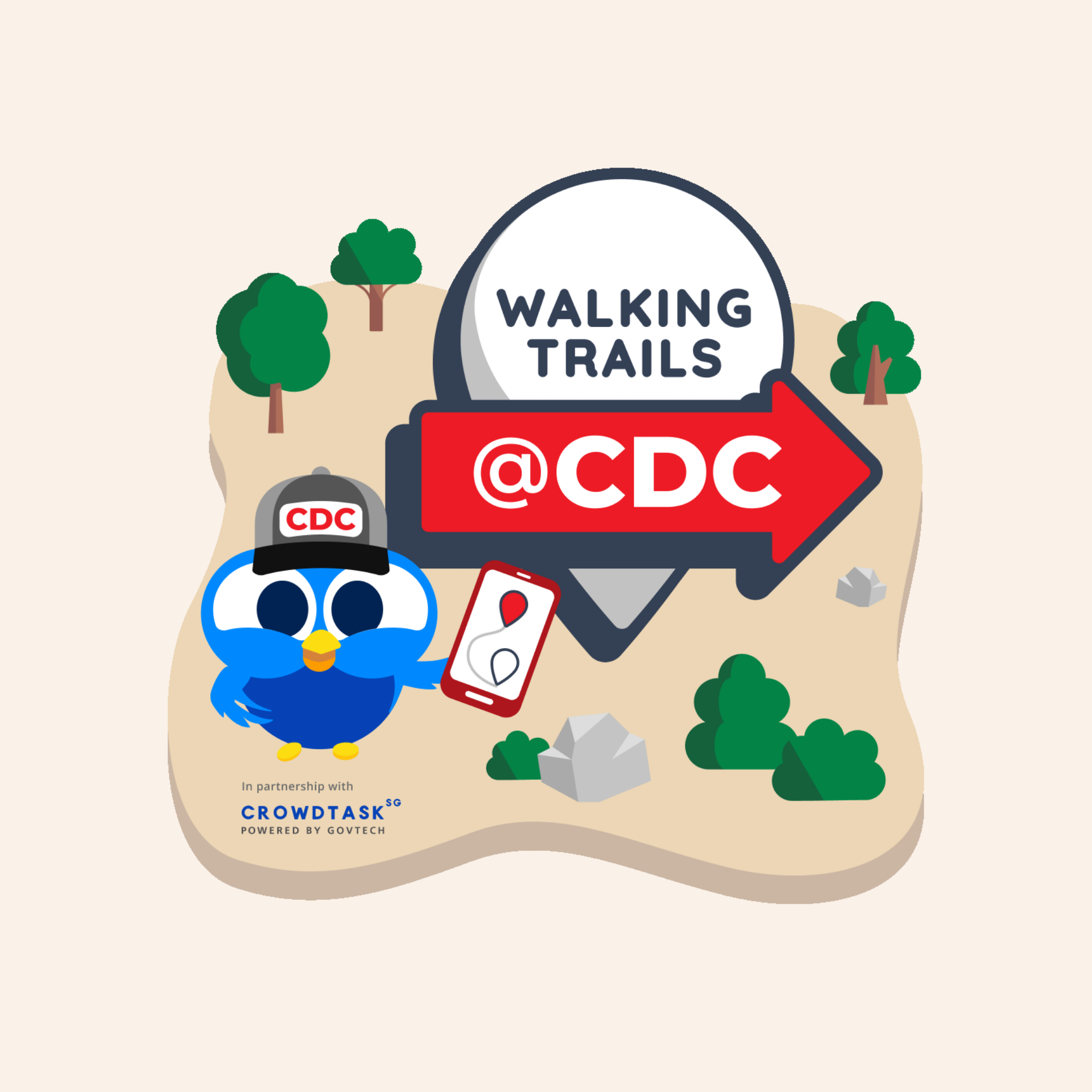onePA | Explore Singapore & Earn Rewards with Walking Trails@CDC!