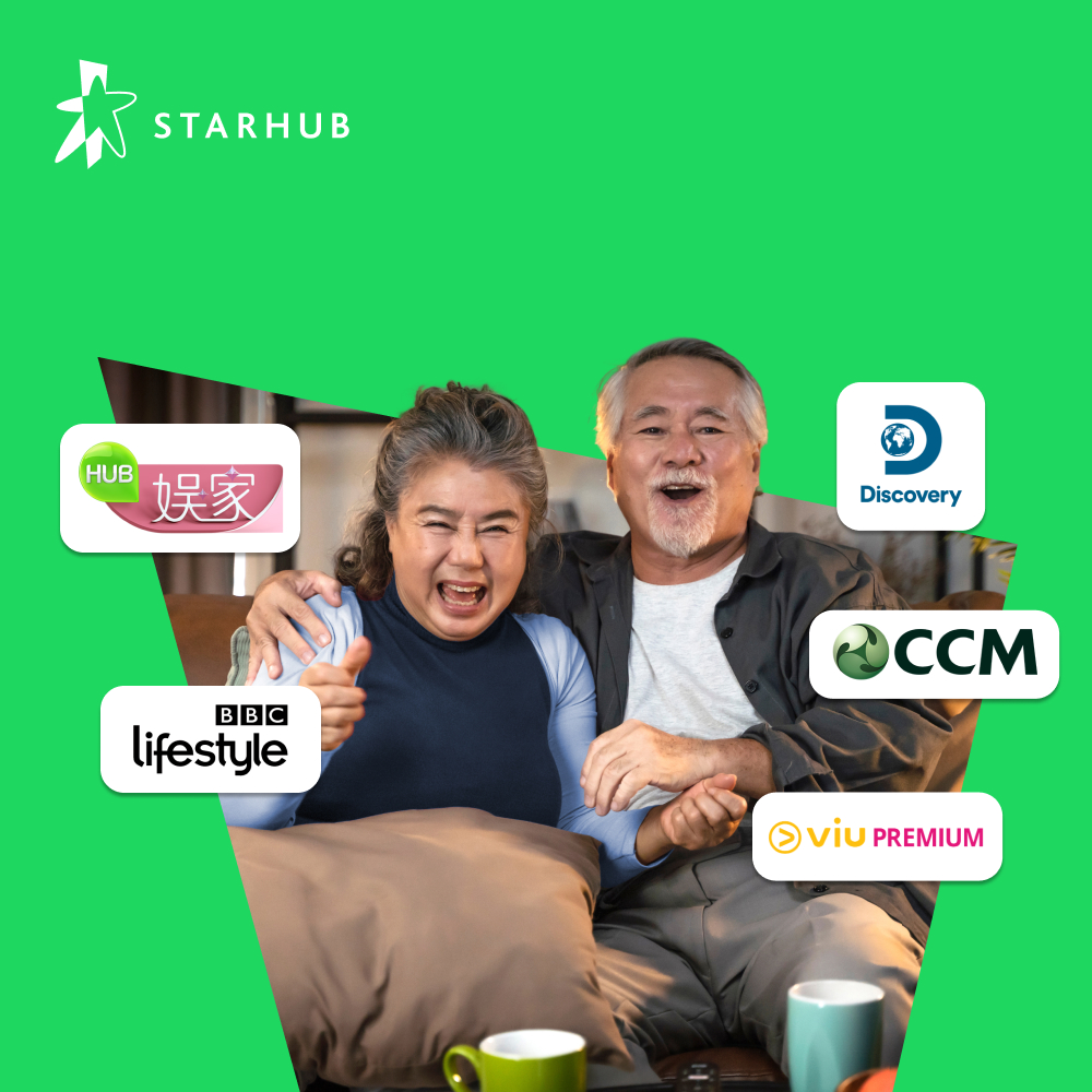 onePA | 50% off Asian+ or Entertainment+ TV Pass for Seniors